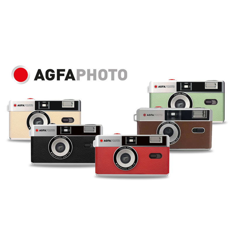Agfa Analog 35mm Camera with case – Essential Photo Supply