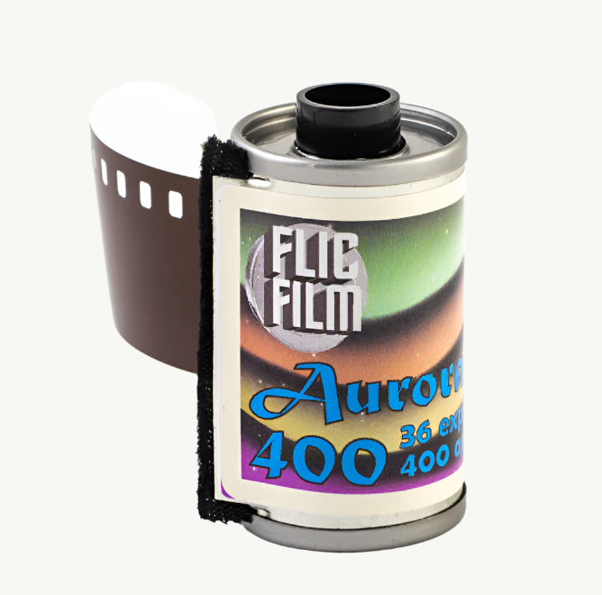 Flic Film Aurora 400 ISO 35mm x 36 exp. - Color Negative Film ...