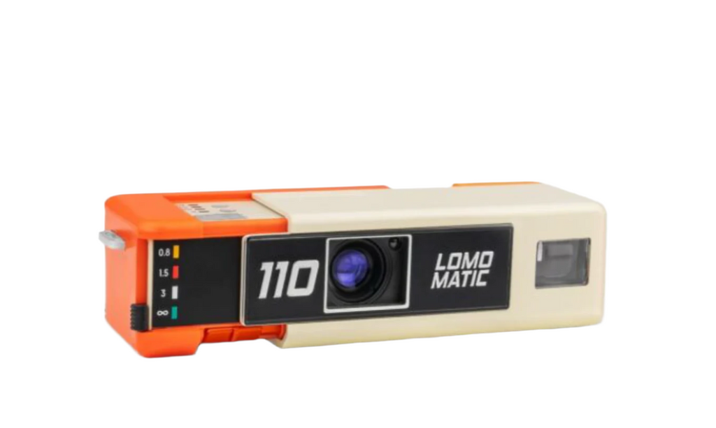 Lomography Lomomatic 100 Camera - Orange – Essential Photo Supply