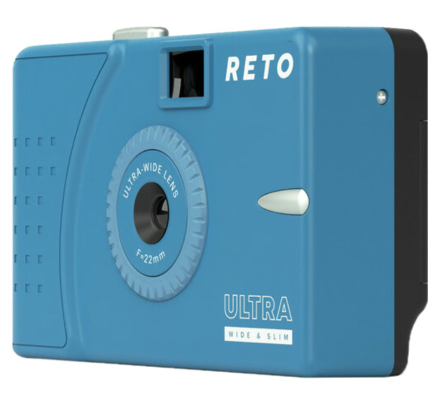 Reto Project Ultra-Wide & Slim 35mm Film Camera (Blue) – Essential ...
