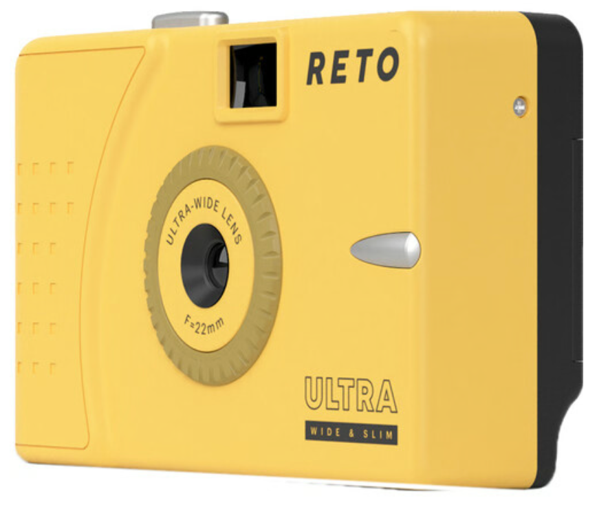Reto Project Ultra-Wide & Slim 35mm Film Camera (Yellow) – Essential ...