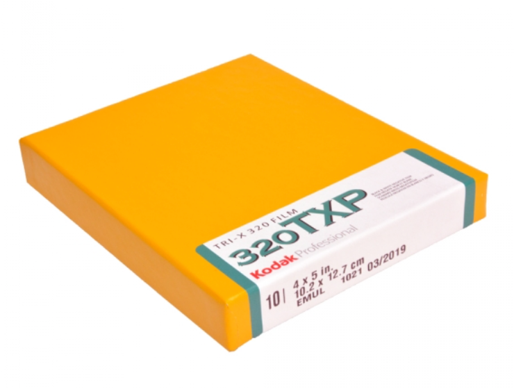 Kodak TRI-X 320 TXP (10 sheets 4x5) – Essential Photo Supply