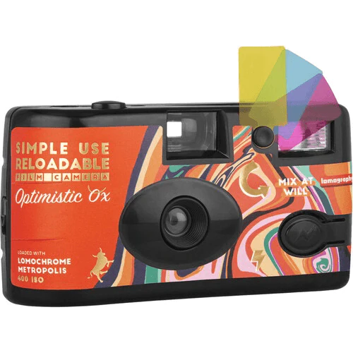 Lomography Simple Use Reloadable Film Camera Optimistic Ox Edition ...